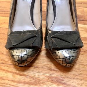 Classiques Entier | Shoes | Classiques Entier Faux Alligator Metallic ...